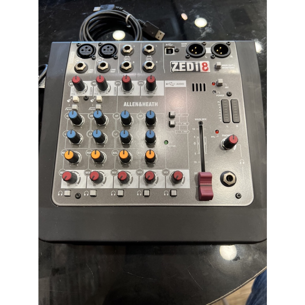 [福利/陳列/展示品] Allen & Heath ZEDi-8 混音器 | 蝦皮購物