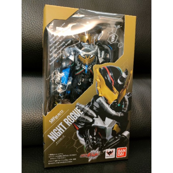 [愛力克X]SHF 假面騎士 Build 蒸血 夜霸 Night Rogue 浮士德幹部（二手日版美品） | 蝦皮購物