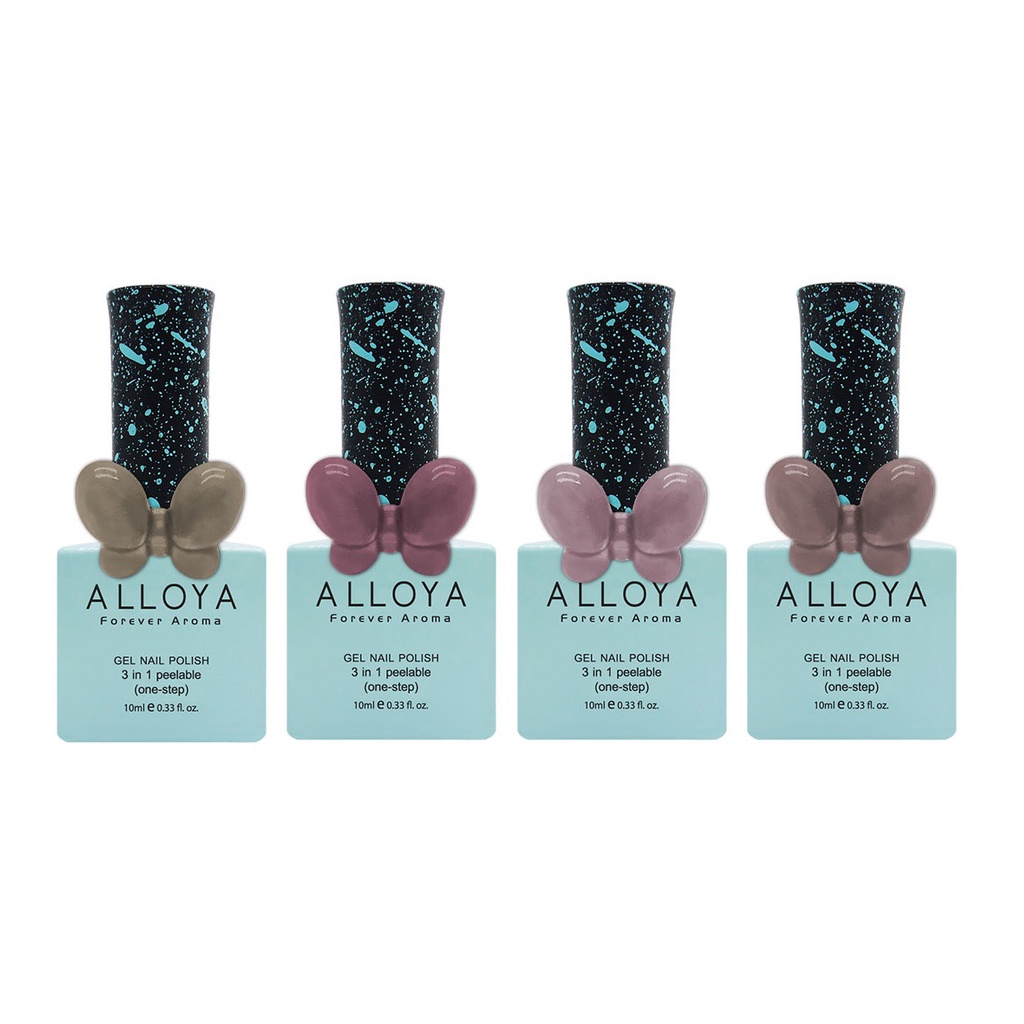 ALLOYA 英國愛若雅 城市漫遊系列 V186 V188 V189 V190 居家光撩一步膠 10ml | 蝦皮購物
