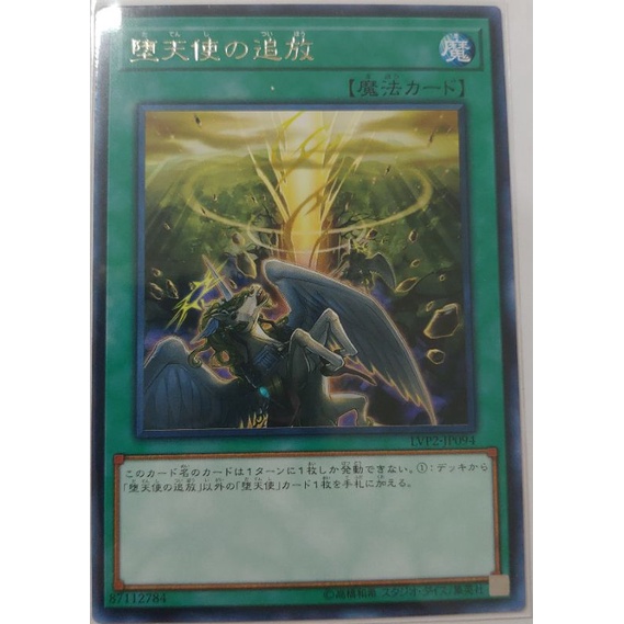 [貓先生の店] 遊戲王 LVP2 JP094 墮天使的追放 (銀字) | 蝦皮購物