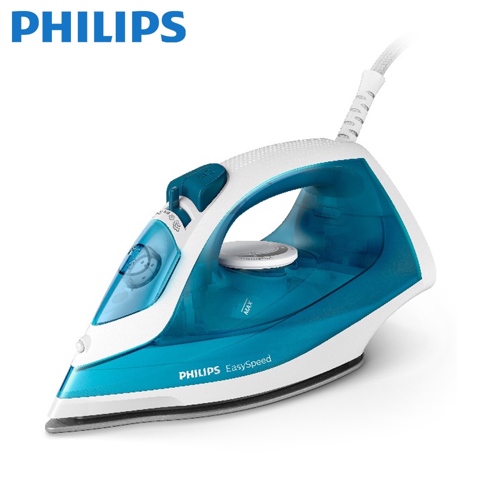PHILIPS 飛利浦 蒸氣電熨斗 GC1742 藍白色 EasySpeed | 蝦皮購物