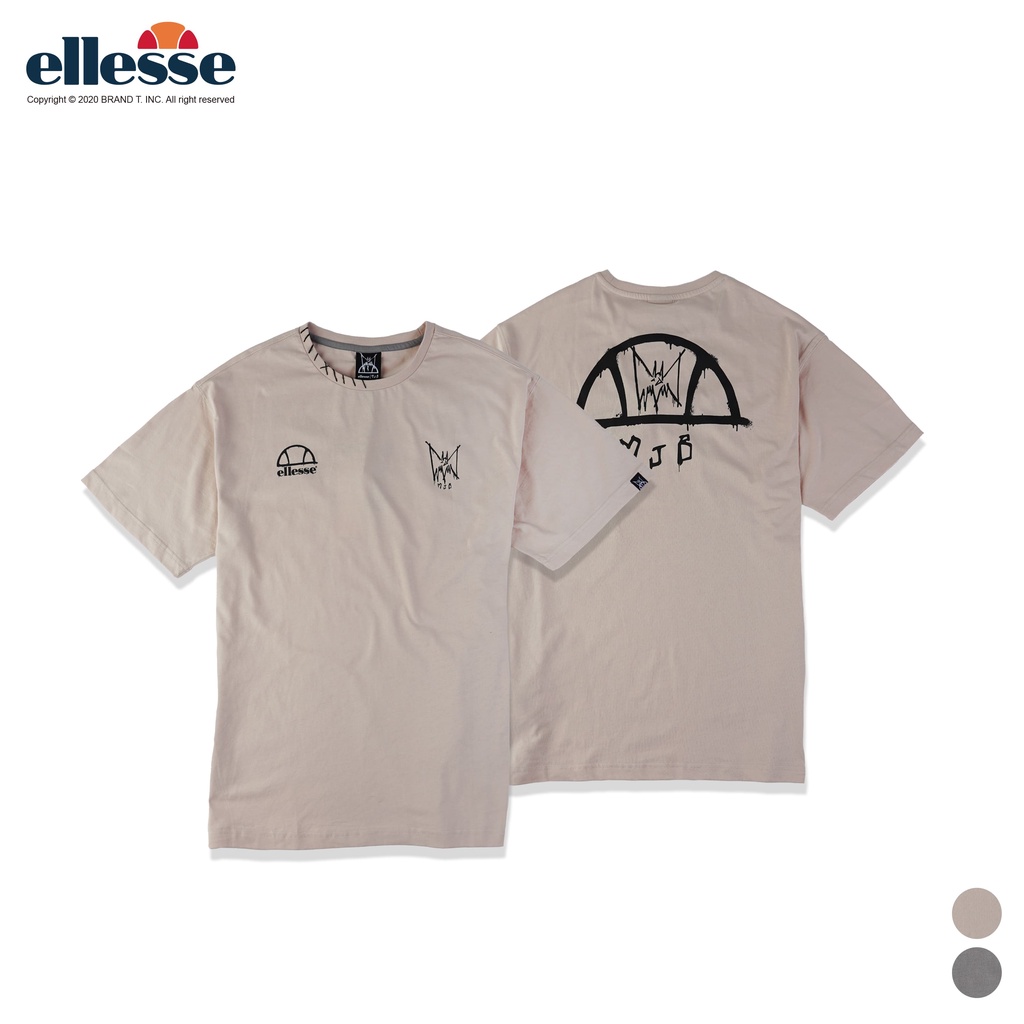 【Brand T】正品公司貨 ellesse x MJB 聯名 短T 義大利 英國潮牌 LOGO 圖案 寬鬆 短T 2色 | 蝦皮購物