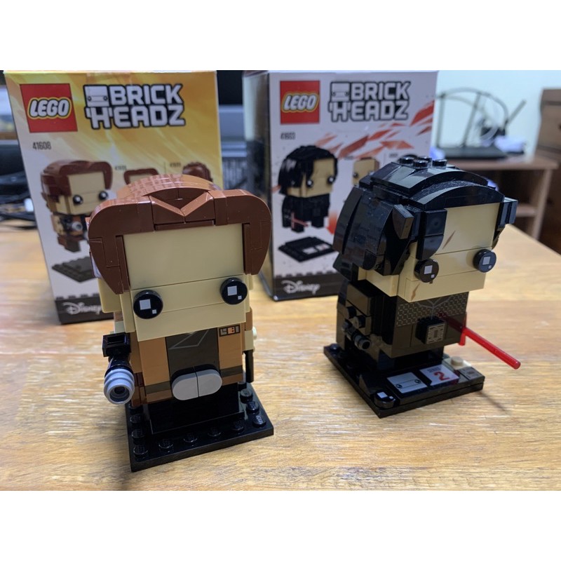 樂高 LEGO 41603 凱羅忍 + 41608 HAN SOLO 大頭系列 BRICK HEADZ 星際大戰 | 蝦皮購物