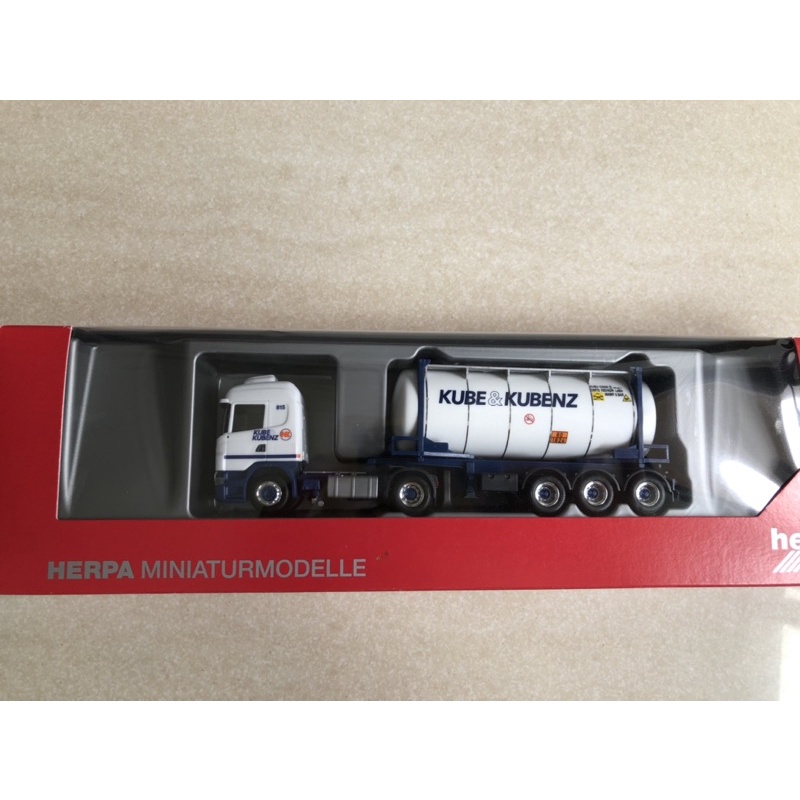 Herpa 302432 Scania R09 HL Swap container 油槽櫃拖車 1/87 | 蝦皮購物