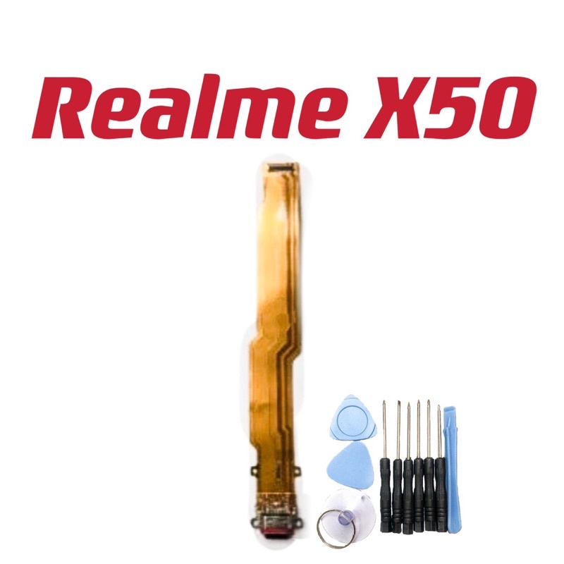 送工具 尾插 Realme X50 RealmeX50 送10件組工具 主板連接排線 尾插排線 充電排線 全新 台灣現貨 | 蝦皮購物