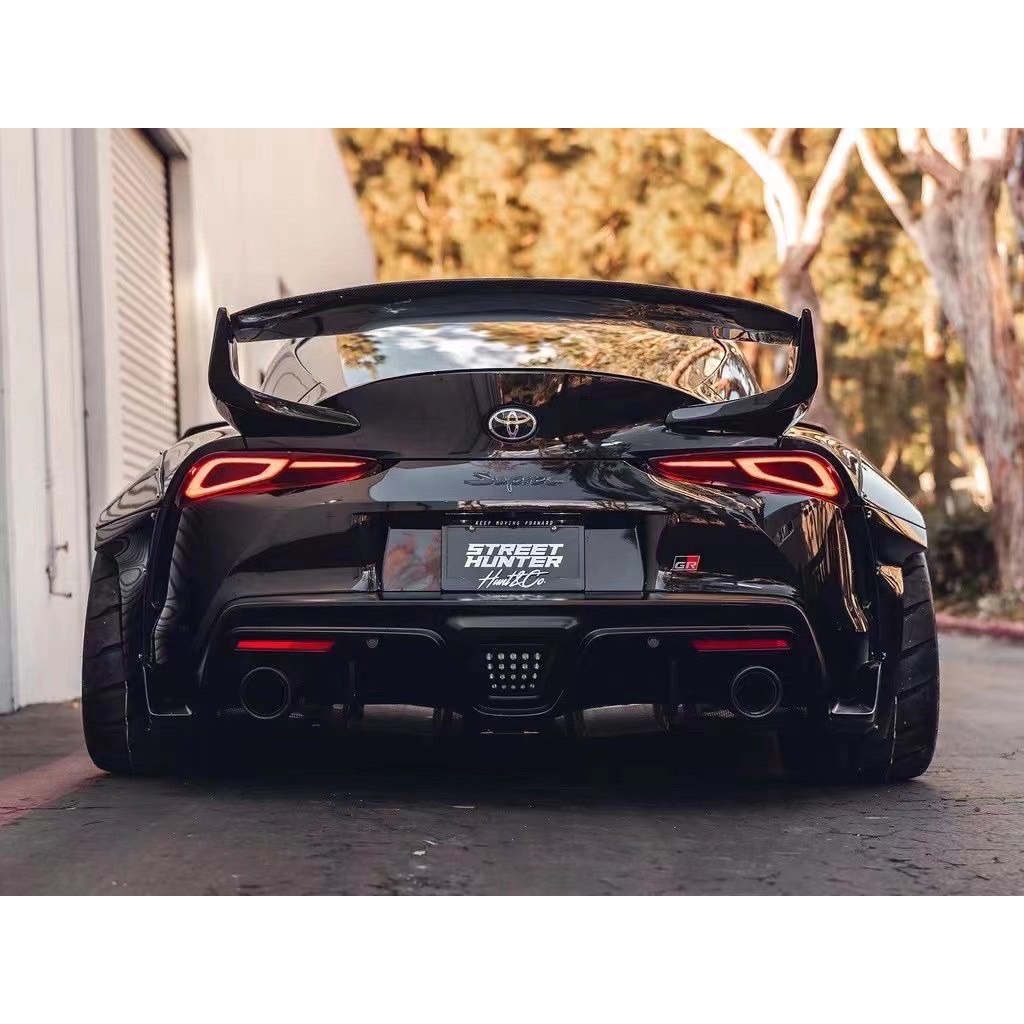 【M.GARAGE】TOYOTA GR Supra A90 SH StreetHunter 碳纖維 尾翼 大尾翼 改裝 | 蝦皮購物