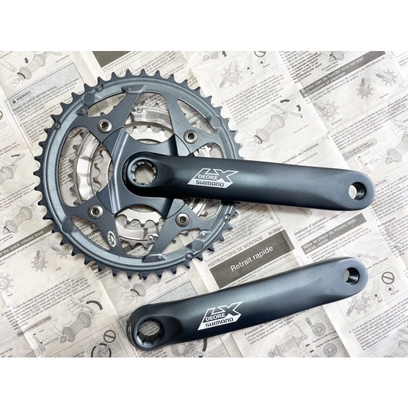 [ WScycle ] SHIMANO DEORE LX FC-M571 復古登山車 大齒盤 *經典收藏全新品* | 蝦皮購物