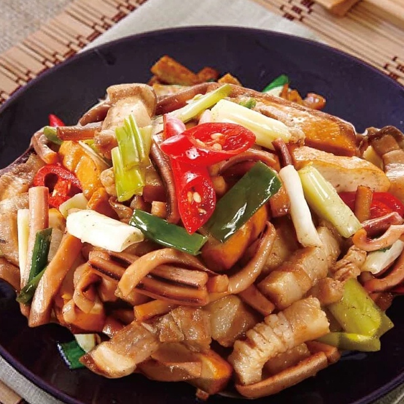 即期商品【呷七碗】涮嘴客家小炒 (490g±10g) | 蝦皮購物