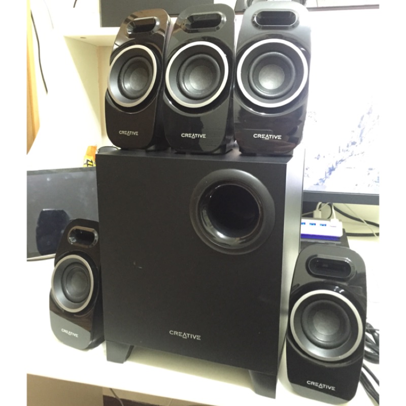 CREATIVE SBS A550 5.1聲道喇叭 | 蝦皮購物