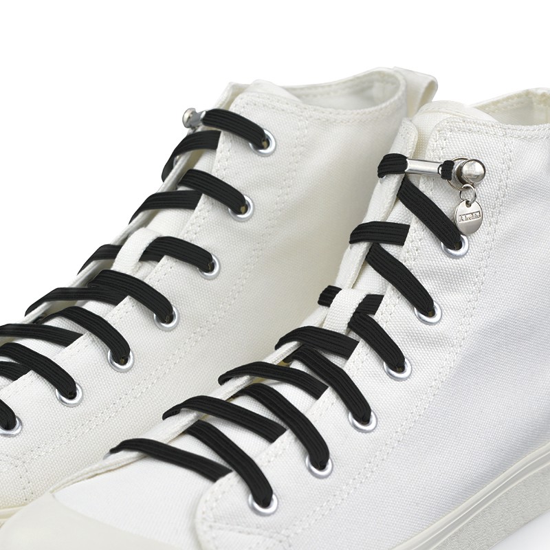 Aholic | One Hand Laces 單手鞋帶 - 黑 | 蝦皮購物