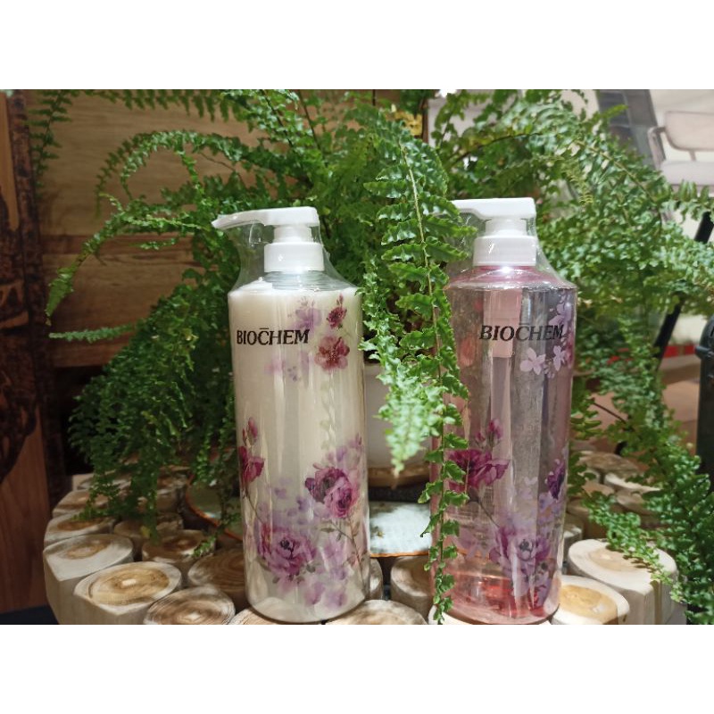 雅聞BIOCHEM倍優 玫瑰全效洗髮精/潤髮乳950ml/玫瑰潤澤輕彈摩髮油30ml | 蝦皮購物