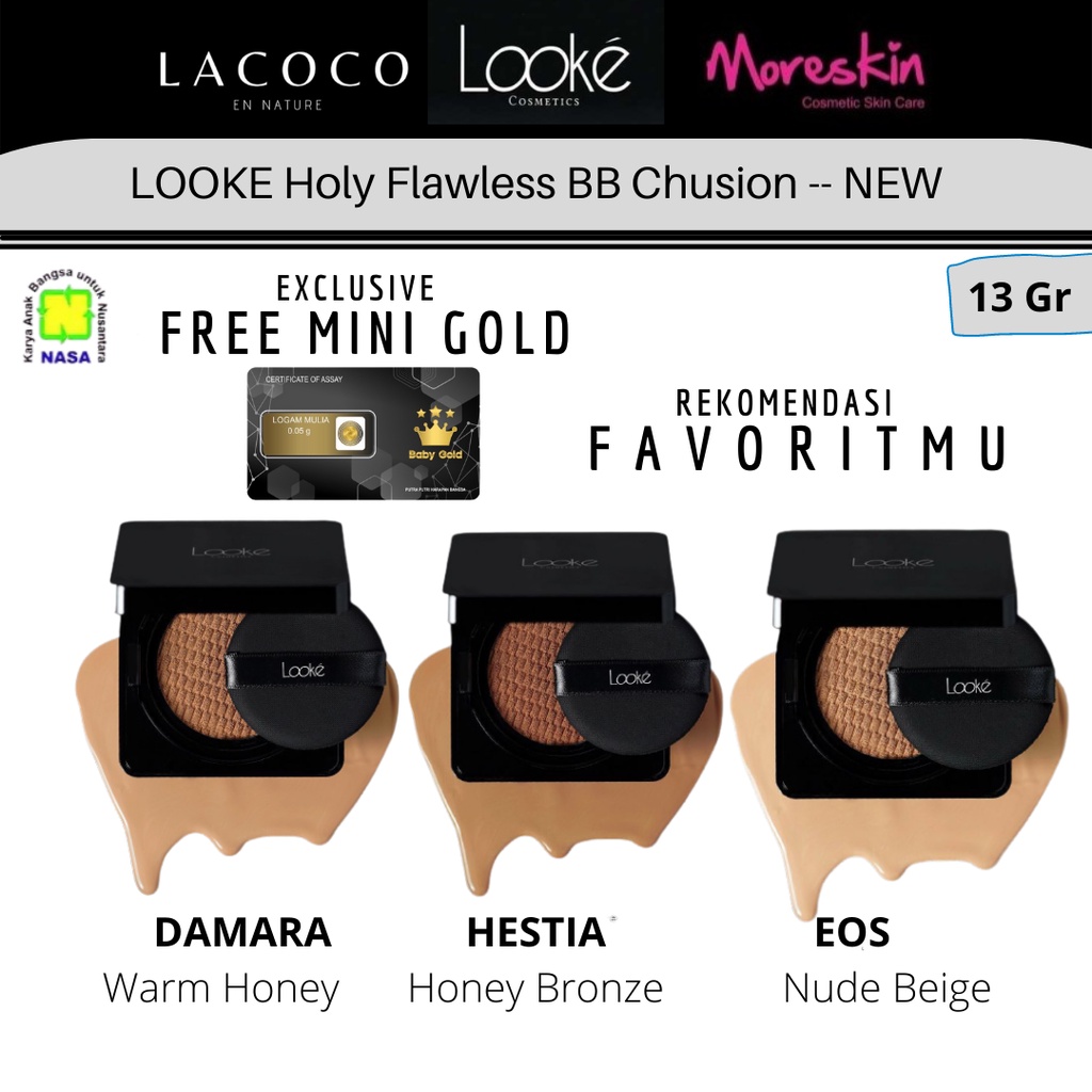 Looke Holy Flawless BB Cushion EOS DAMARA HESTIA | 蝦皮購物