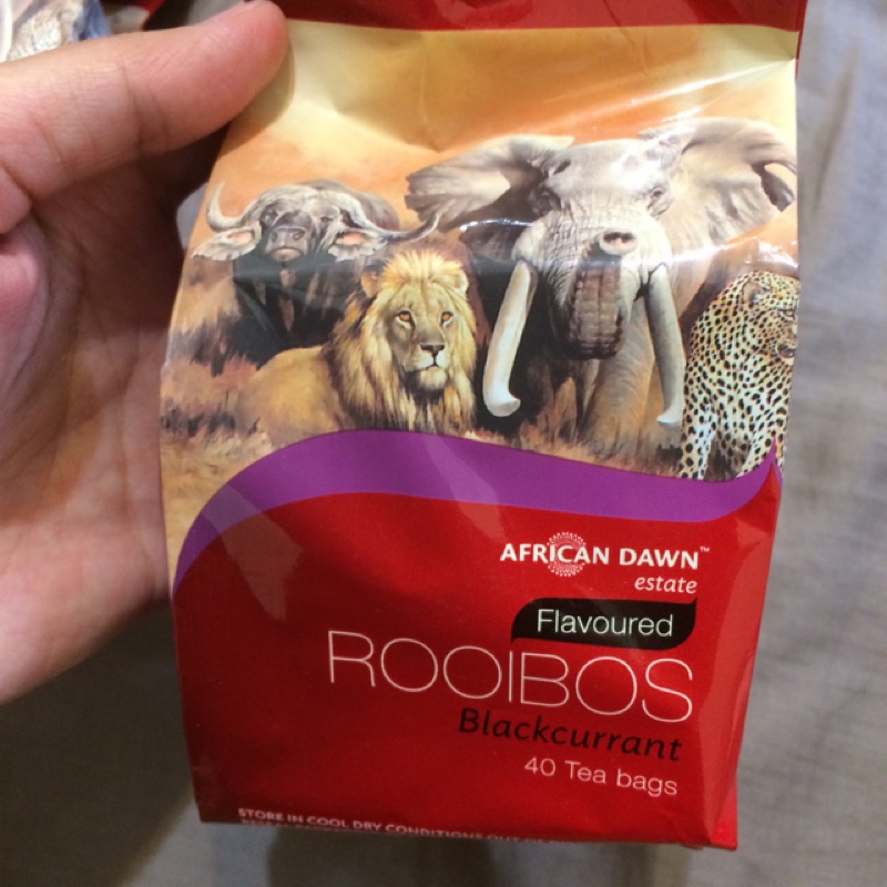 晨曦 南非茶國寶茶 黑醋栗風味100g/40小包。博士茶。African Dawn Rooibos Tea | 蝦皮購物