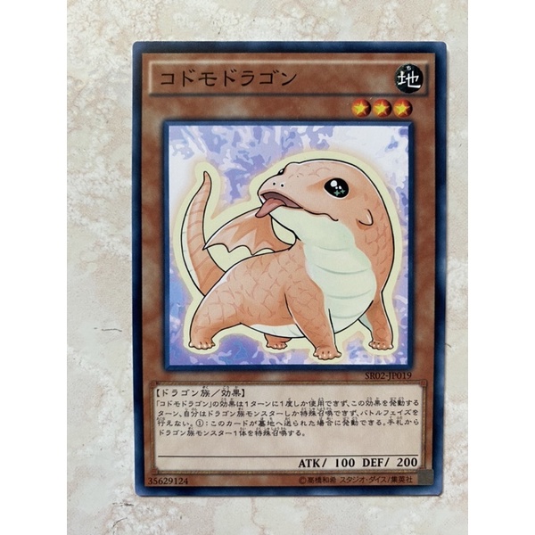 （現貨）遊戲王 SR02-JP019 孩子龍 科多莫小龍 普卡 龍族 效果怪獸 | 蝦皮購物