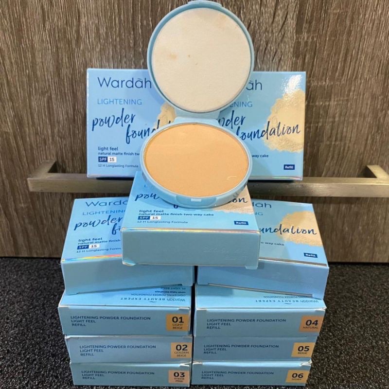 原裝 WARDAH REFIL 固體粉末 | 蝦皮購物