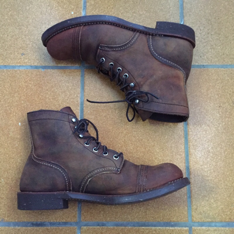 美國製 Red Wing 8115 IRON RANGER Boots 瘋馬皮 工作靴 RW 工裝靴 7.5D | 蝦皮購物
