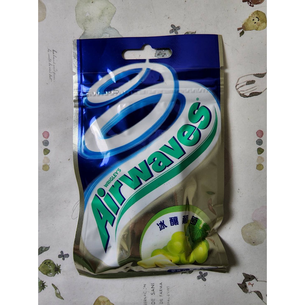 【Airwaves】冰釀葡萄超涼無糖口香糖28G(效期2025/08/08)市45元特35元 | 蝦皮購物