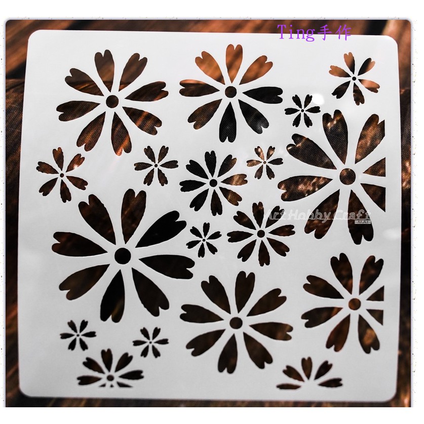 SCP-6073(13*13CM)型染版~蝶古巴特拼貼 彩繪 DIY 美勞 手作 材料 | 蝦皮購物