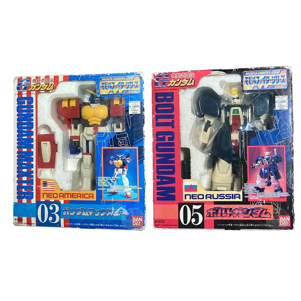 [絕版品出清] GUNDAM 鋼彈_機動武鬥傳(共兩款: 03 Neo America/ 05 Neo Russia) | 蝦皮購物