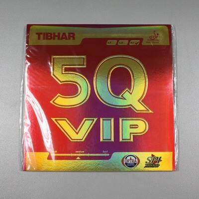 桌球孤鷹~桌球膠皮~TIBHAR 5Q VIP (紅-黑)~5qvip 新一批貨到! | 蝦皮購物