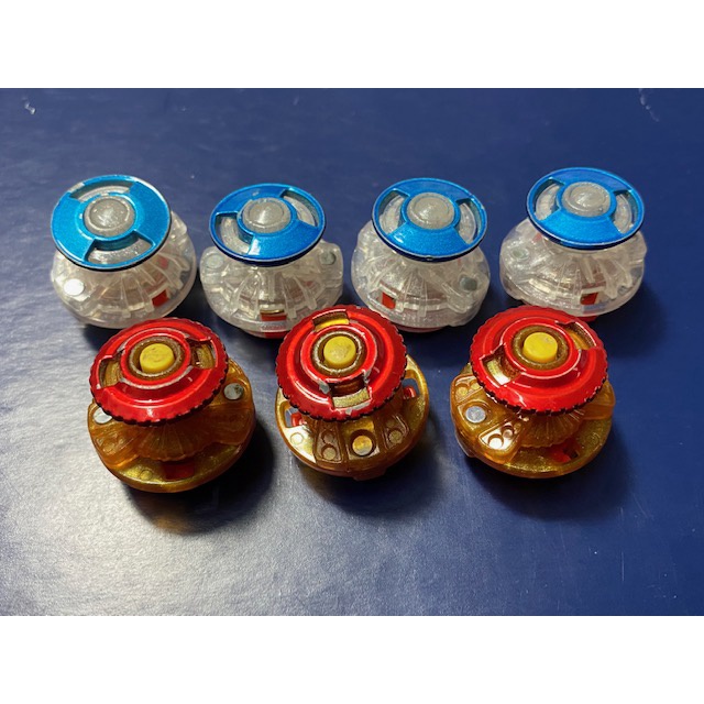 戰鬥陀螺 正版 B174 B-174 火山赫里歐Zn'+z套件軸＆ 爆燃赫伯隆Xc′+X套件軸(二手) 限界突破 | 蝦皮購物