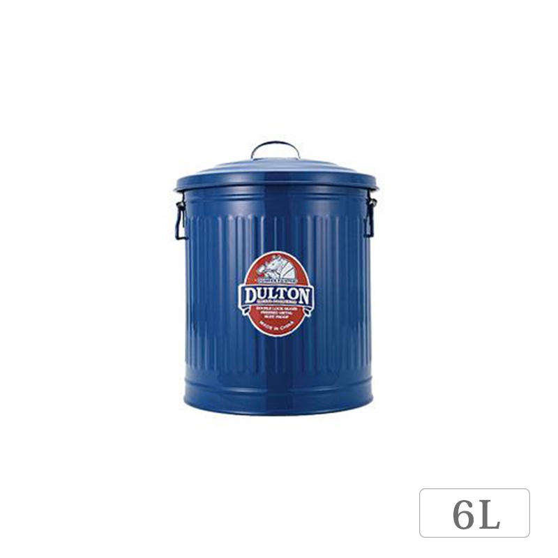 日本 DULTON 美式復古垃圾桶/ 迷你/ 6L/ 藍 eslite誠品 | 蝦皮購物