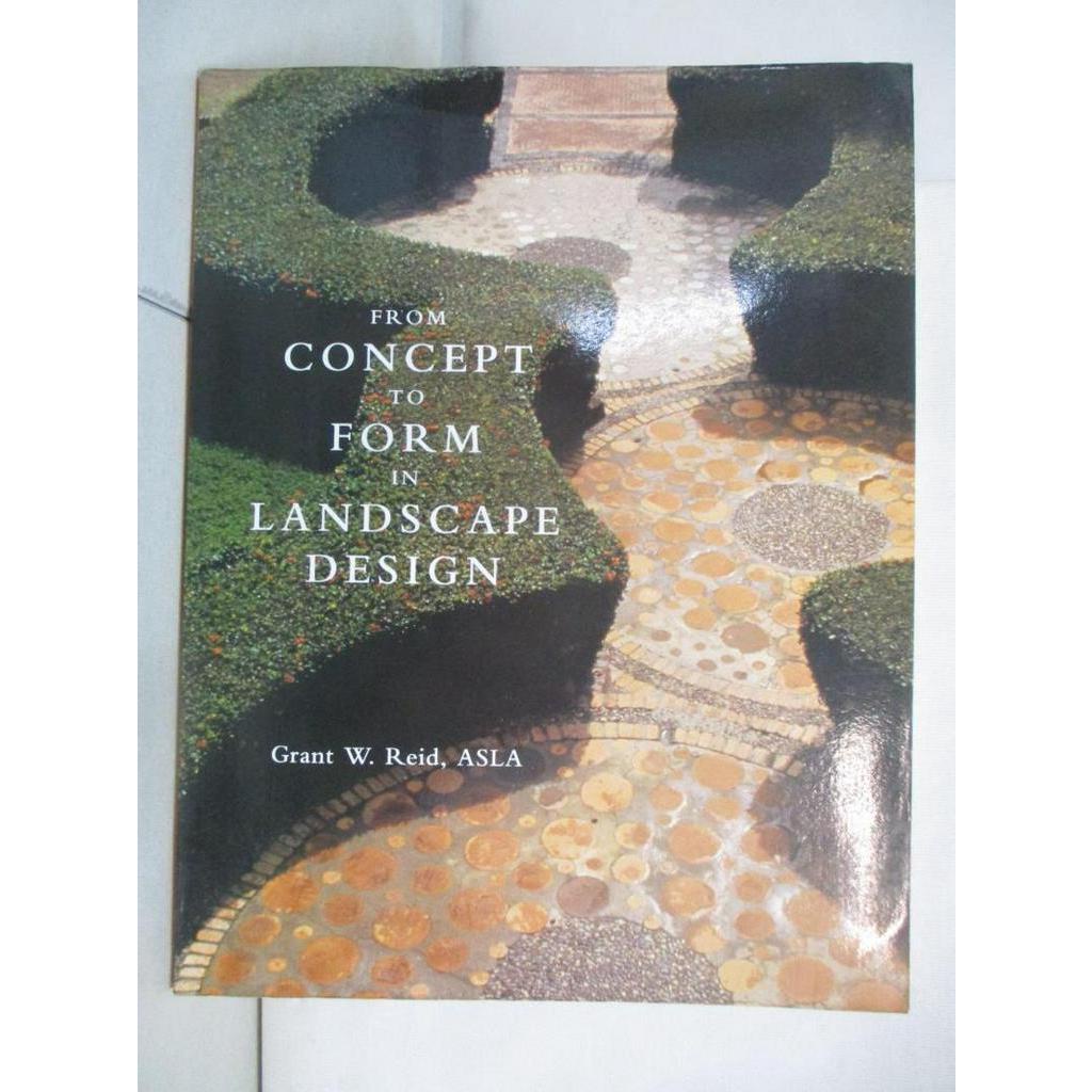 From Concept to Form in Landscape Design_Rei【T4／建築_KAG】書寶二手書 | 蝦皮購物