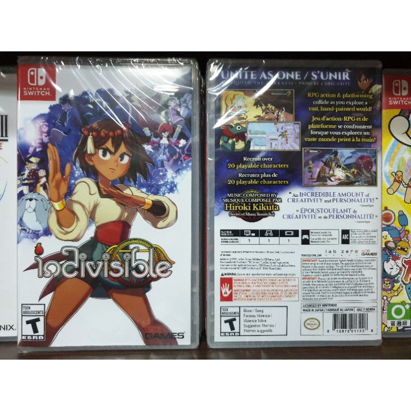 【全新現貨】NS Switch遊戲 密不可分 Indivisible 形影不離 中文版 心有靈犀 | 蝦皮購物