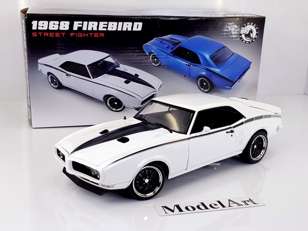 【模型車藝】1:18 GMP/ACME Pontiac Firebird火鳥 Street Fighter 1968白 | 蝦皮購物