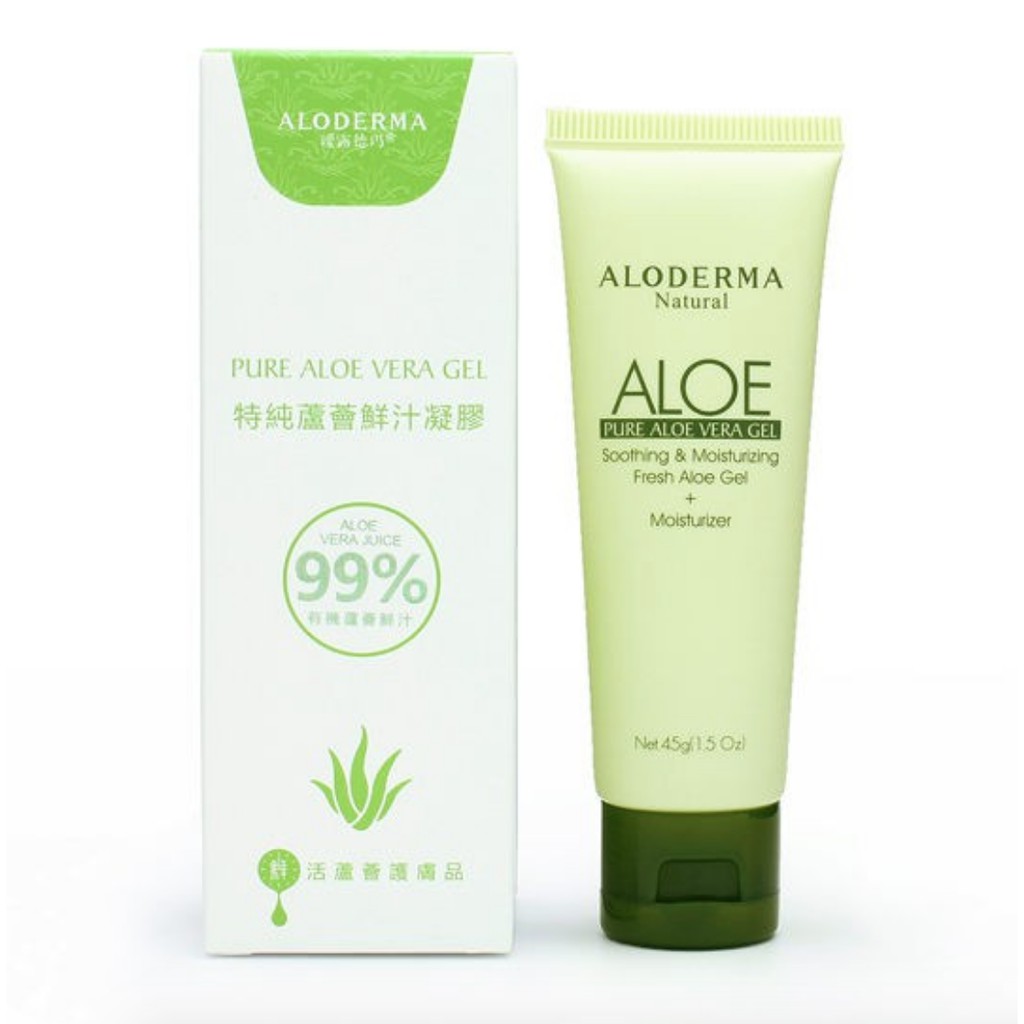 【超優惠】璦露德瑪 aloe derma 99%特純蘆薈鮮汁凝膠 45g (2025/06) [蝦皮代開發票] | 蝦皮購物