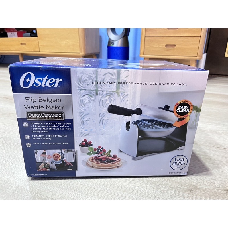 「美國Oster」厚片翻轉鬆餅機-近全新 | 蝦皮購物
