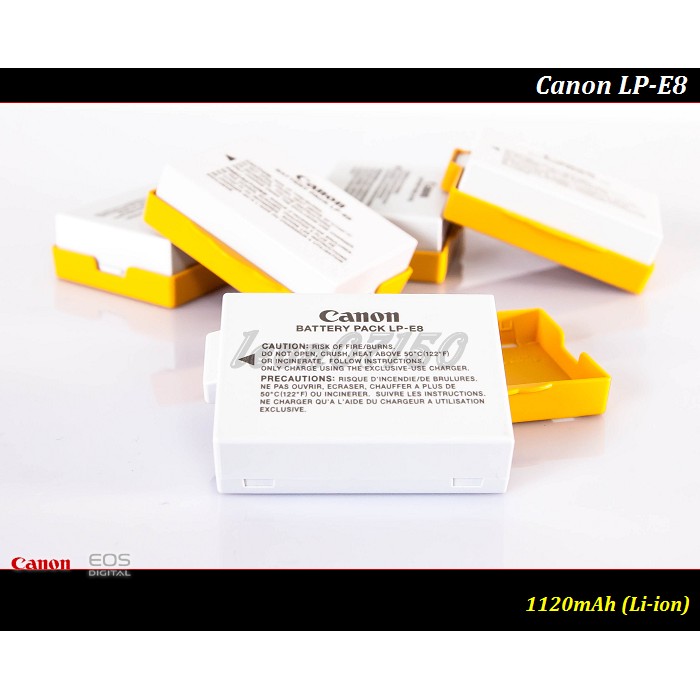 【限量促銷 】全新原廠公司貨 Canon LP-E8 For LPE8 / 550D / 600D /650D/700D | 蝦皮購物