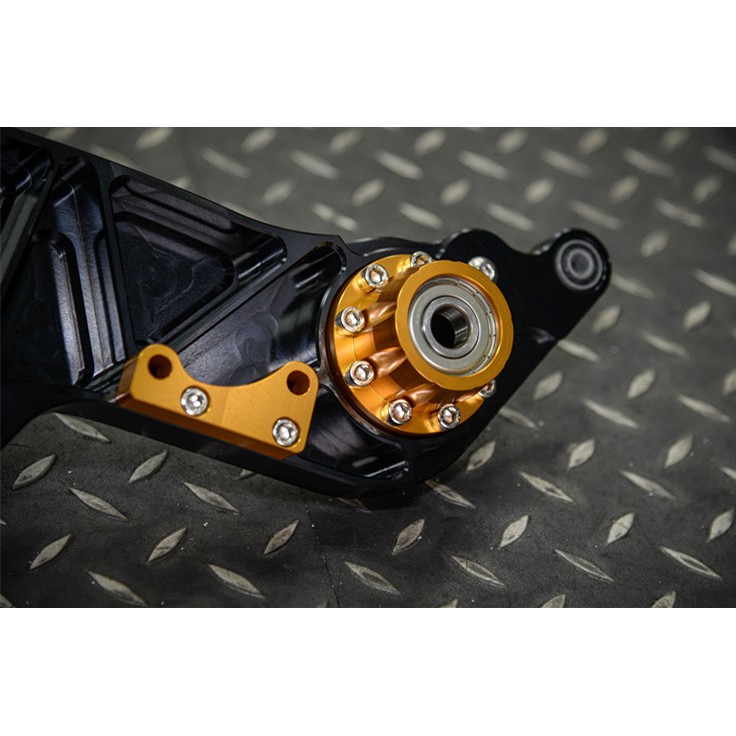 廣昇 頂級 999R鍛造排骨 全鋁合金CNC製成 後碟 後搖臂 改善捏空 勁戰車種 BWSR 片岡樣式 | 蝦皮購物