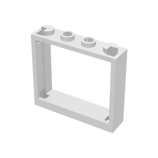 【金磚屋】LEGO 樂高 零件 窗戶 白框+透明玻璃 1 x 4 x 3 (60594+60603) | 蝦皮購物
