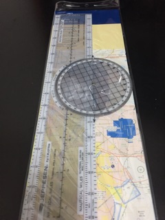 Jeppesen PJ-1 Rotating Azimuth plotter 轉動方位航圖比例尺 | 蝦皮購物