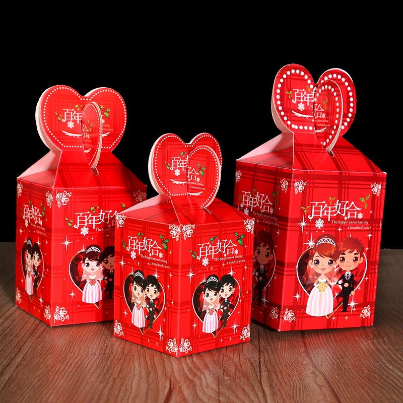 Tiktok box wholesale gift box empty box vibrato Ch喜糖盒子批發禮盒空盒 | 蝦皮購物
