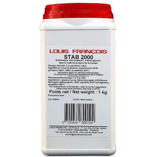 法國 Louis Francois 冰淇淋穩定劑 Stab2000 1kg STABILIZER 2000 霜淇淋 | 蝦皮購物