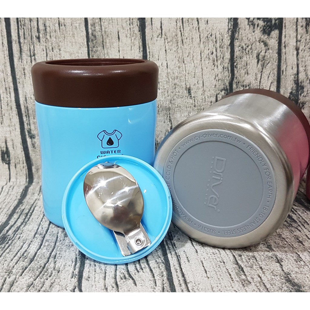 【有發票】Driver New Mug 真空食物罐 副食品罐 380ml 寶寶副食品罐 316不鏽鋼真空燜燒罐 保溫罐 | 蝦皮購物