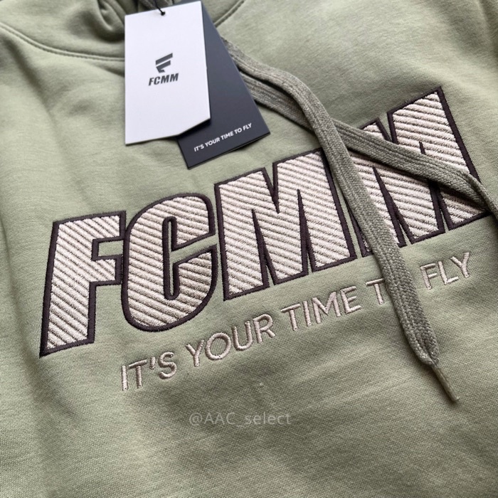 出清中 AAC 🇰🇷現貨FCMM露營風刷毛帽T 刺繡大字體Logo/rei/fcmm/刺繡logo/直井怜帽踢帽t連帽 | 蝦皮購物