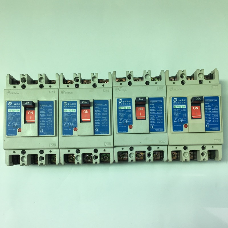 士林電機 公司貨 NF系列 NF100-SN 3P 無熔絲開關 無熔線斷路器（二手） | 蝦皮購物