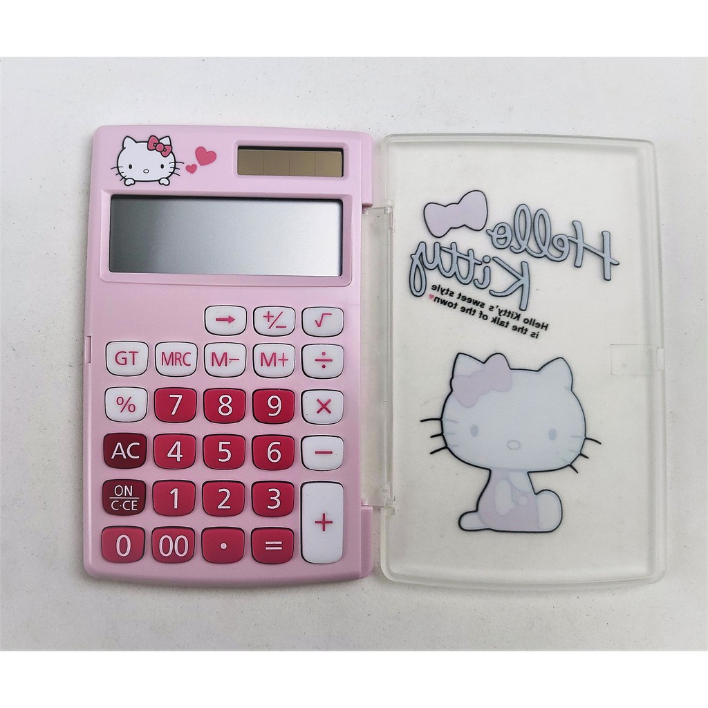 【三角貓屋】三麗鷗 HELLO KITTY KT KT-100 計算機D 攜帶型 D00005 | 蝦皮購物