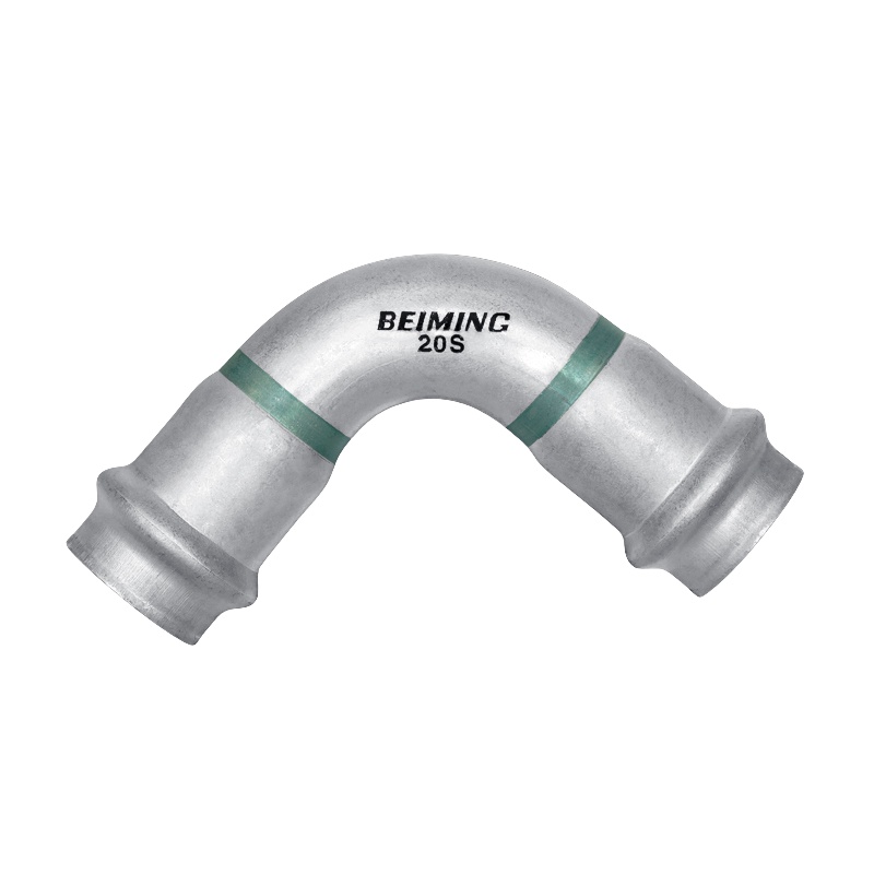 北名 BEIMING 不鏽鋼壓接零件 ST壓接 90度彎頭 熱水管另件配管 壓著接頭 | 蝦皮購物