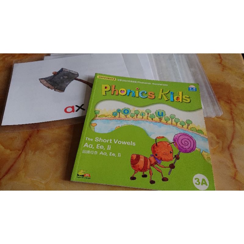 東西圖書 幼兒拼讀 認識母音 Phonics Kids 3A | 蝦皮購物