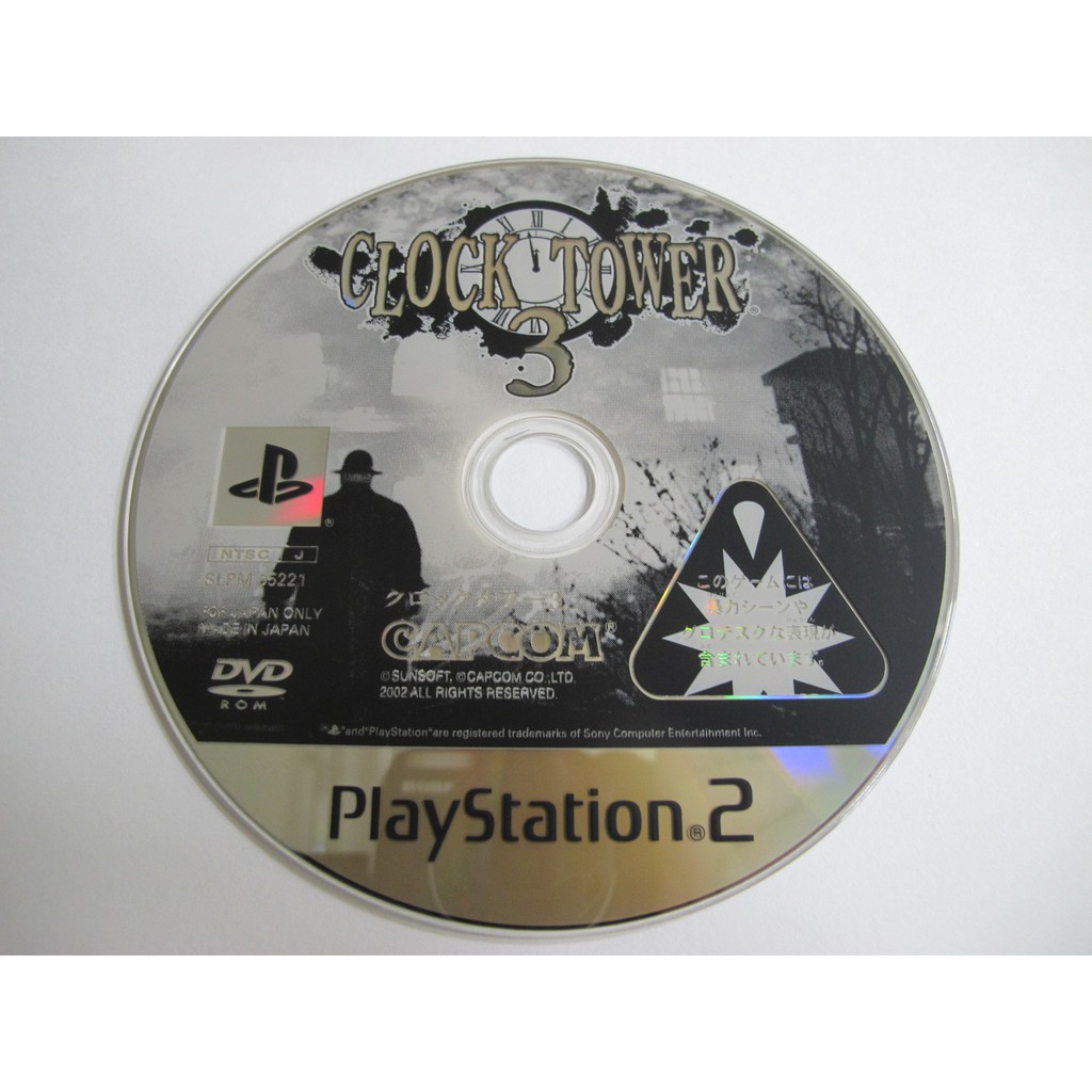 SONY PS2~ CLOCK TOWER 3/時鐘塔3 ~ 索尼.原廠遊戲片 正版.公司貨 直購價399元 | 蝦皮購物