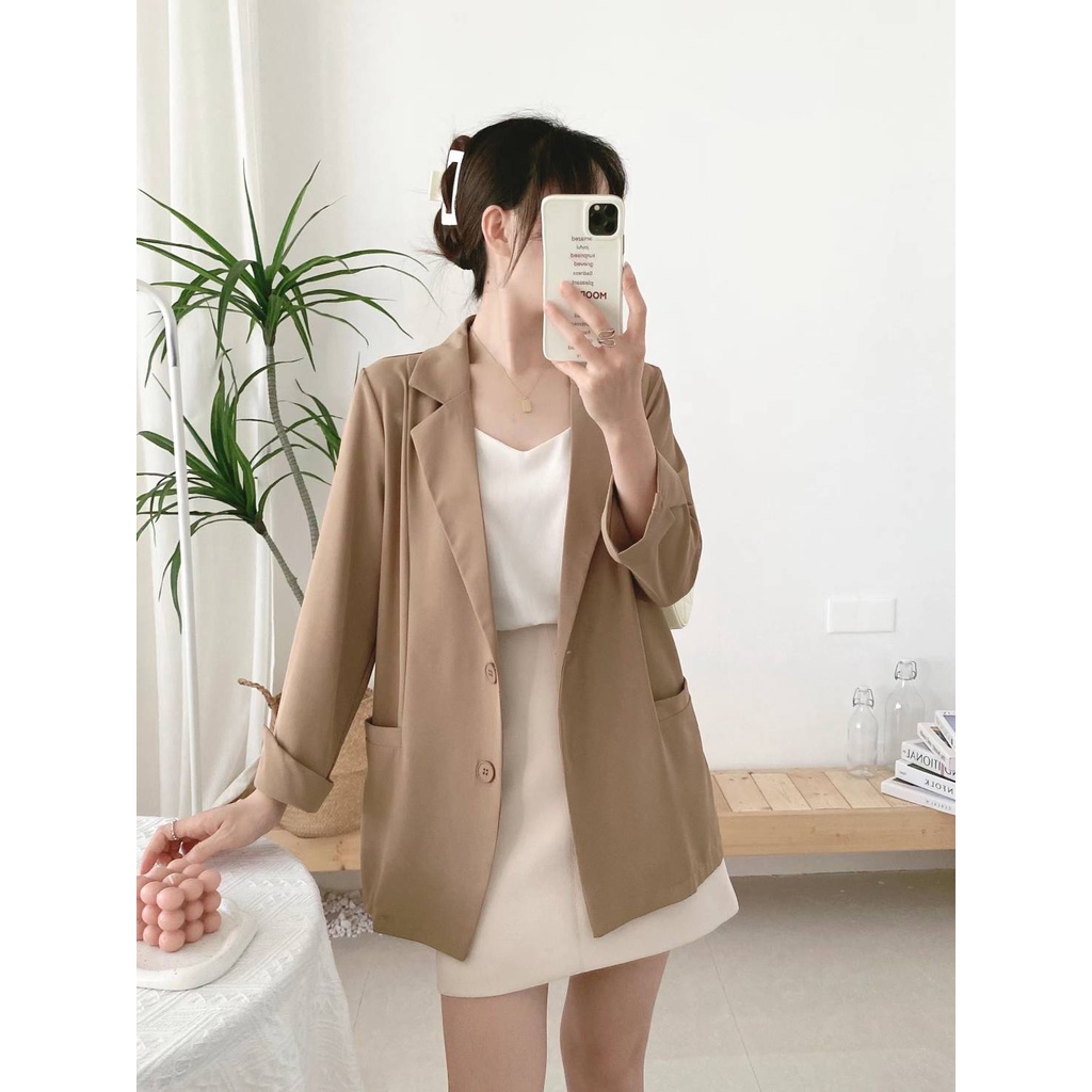 Waroom|現貨 訂製獨賣 銷售第一 四季可穿女九分袖西裝套裝|反摺袖西裝外套|鬆緊西裝褲|小個子西服|OL 9885 | 蝦皮購物