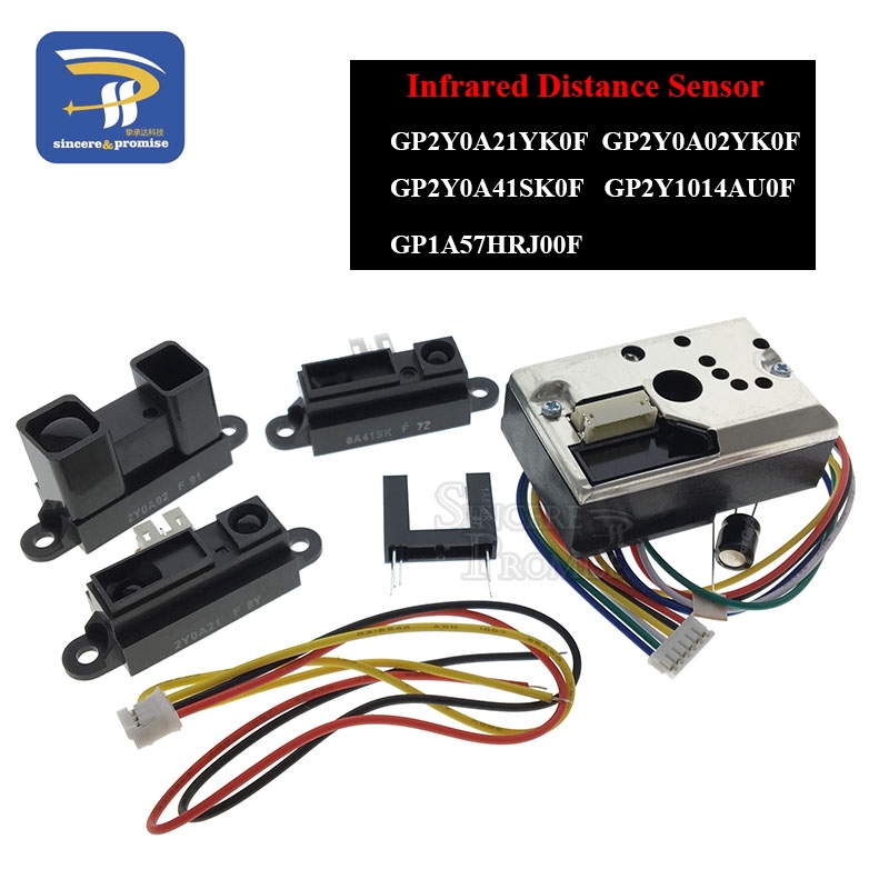 Gp2y1014au0f緊湊型光學粉塵傳感器gp2y0a41sk0f/gp2y0a02yk0f紅外距離傳感器gp2y10 | 蝦皮購物