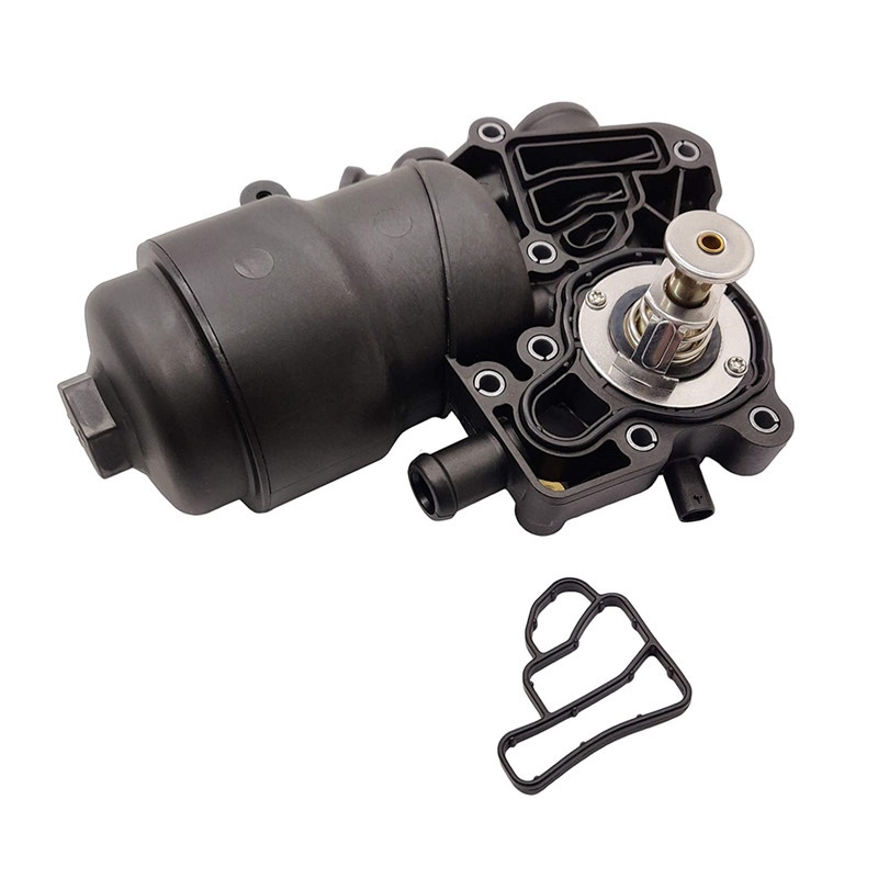 《歐馬國際》059115389P VW TOUAREG CAYENNE Q7 機油芯座 節溫器 水龜 總成 德國原廠 | 蝦皮購物