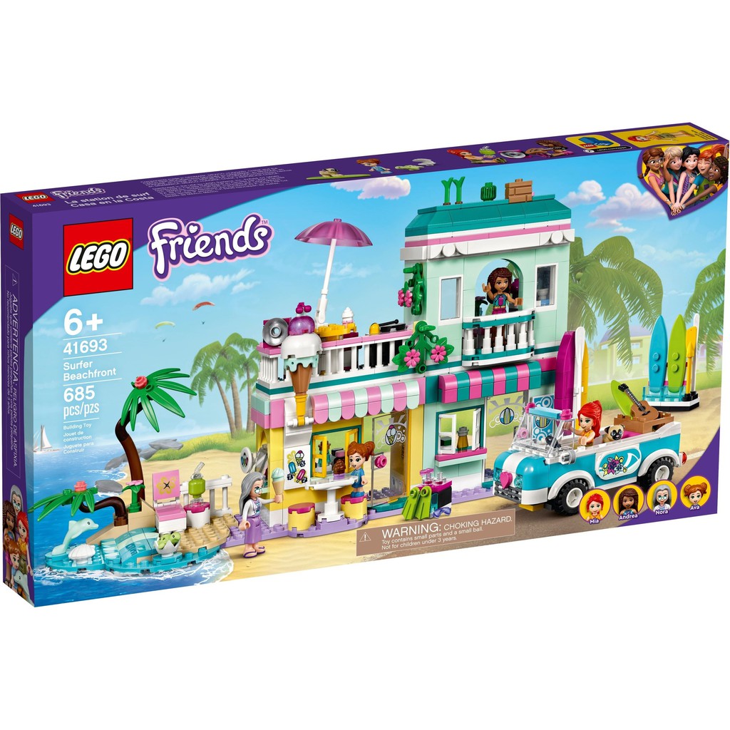 BRICK PAPA / LEGO 41693 Surfer Beachfront | 蝦皮購物