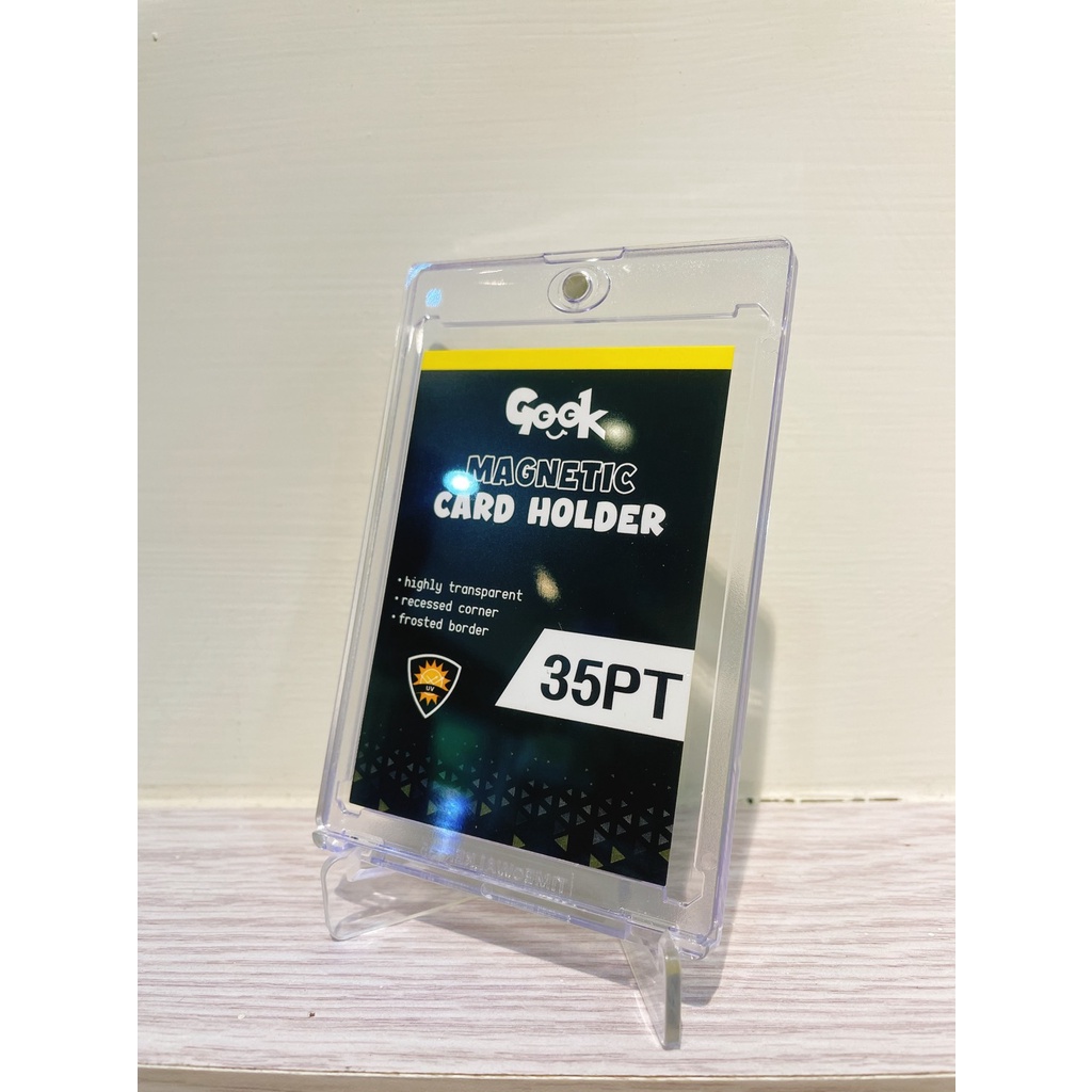 【啦桌遊*現貨】Geek 35Pt卡磚 磁吸式卡磚 卡磚架 卡磚支架 透明卡磚 | 蝦皮購物