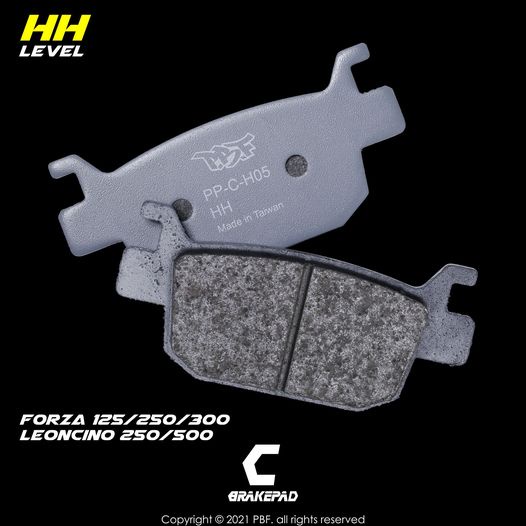 [J.M傑米車藝]PBF 暴力虎 來令片 H05 HONDA FORZA、S-Wing、X-ADV 150 剎車皮 | 蝦皮購物